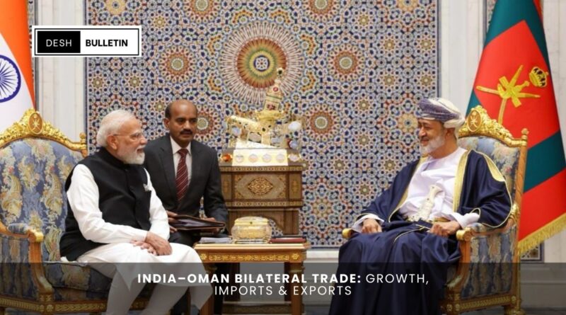 India Oman Trade Relations 2025: Imports-Exports And Bilateral Growth ...